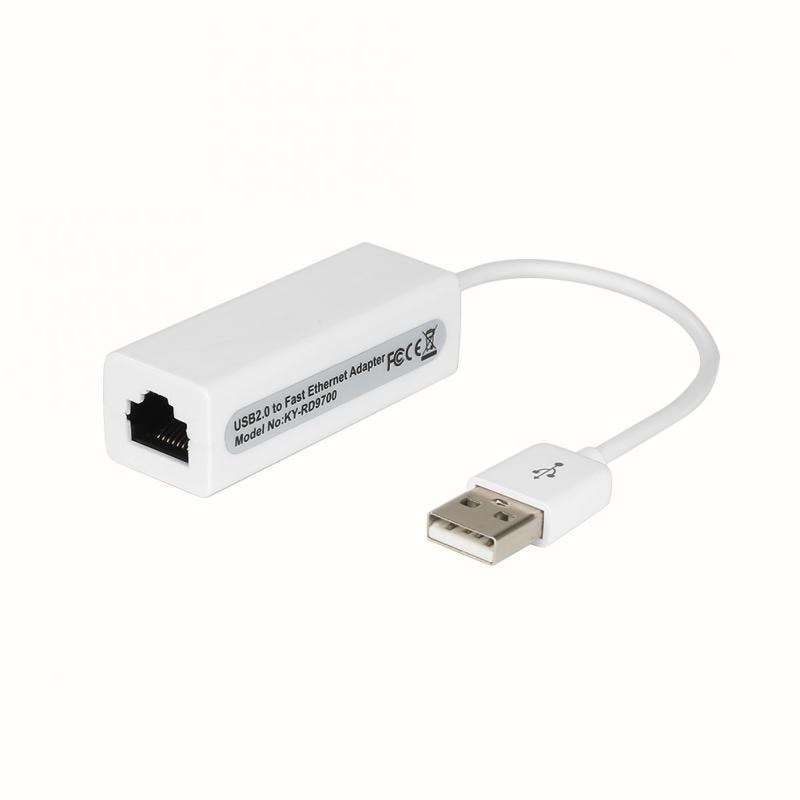 Adaptor USB 2.0 la Ethernet RJ45 - Functie placa de retea 100Mb/s - eMAG.ro
