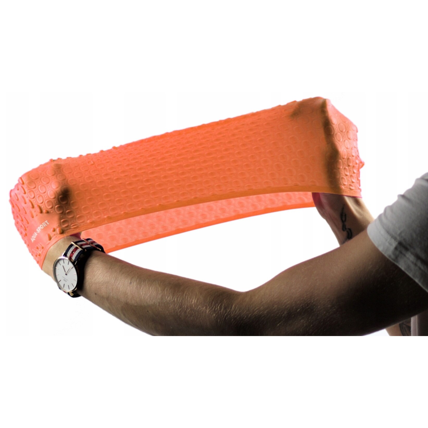 Casca pentru inot, Aqua-sport, Silicon, Pentru par lung, Bazin ...