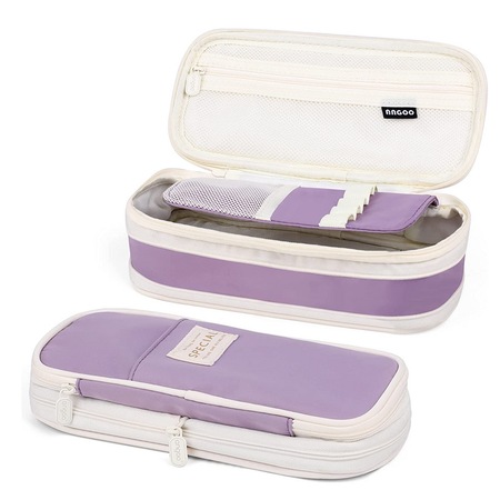 Penar pentru scoala, 23x11x6.5 cm, Violet - eMAG.ro