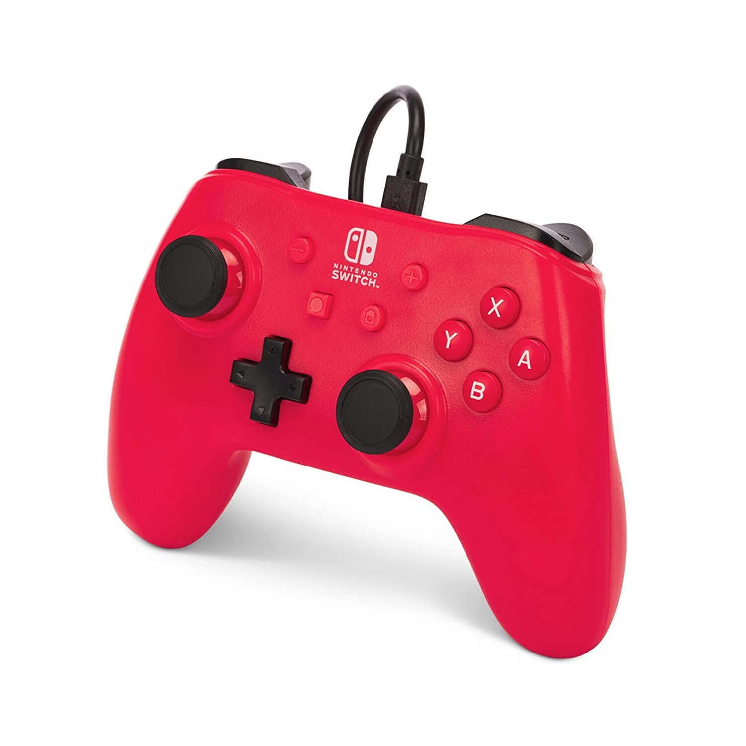 PowerA Wired Nintendo Switch Raspberry Red vezetékes kontroller - eMAG.hu
