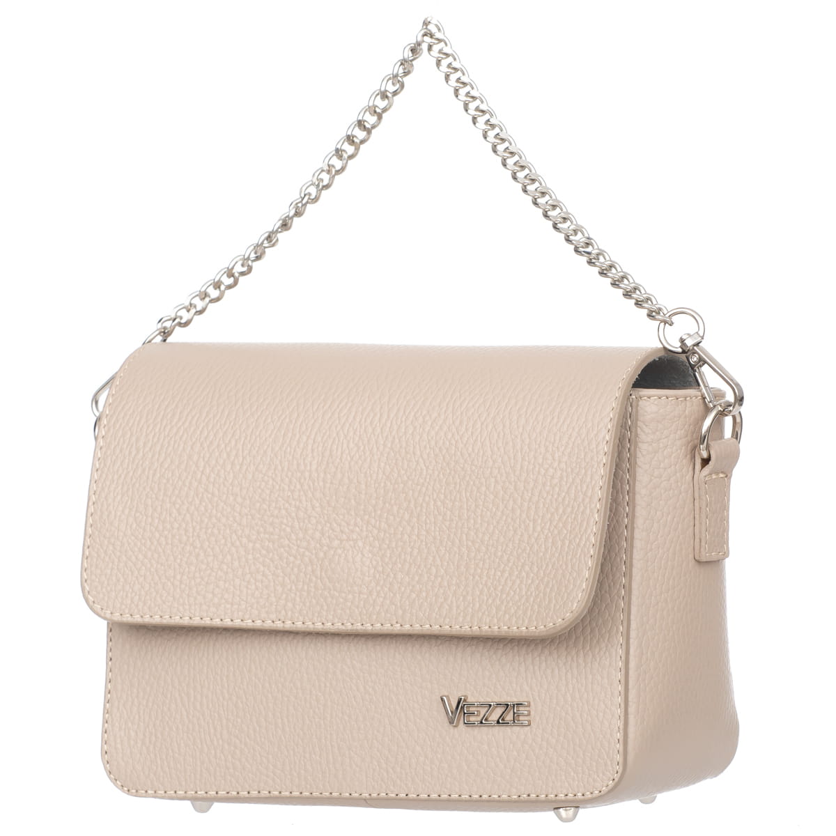 Poseta mica din piele, Vezze, bej latina - eMAG.ro