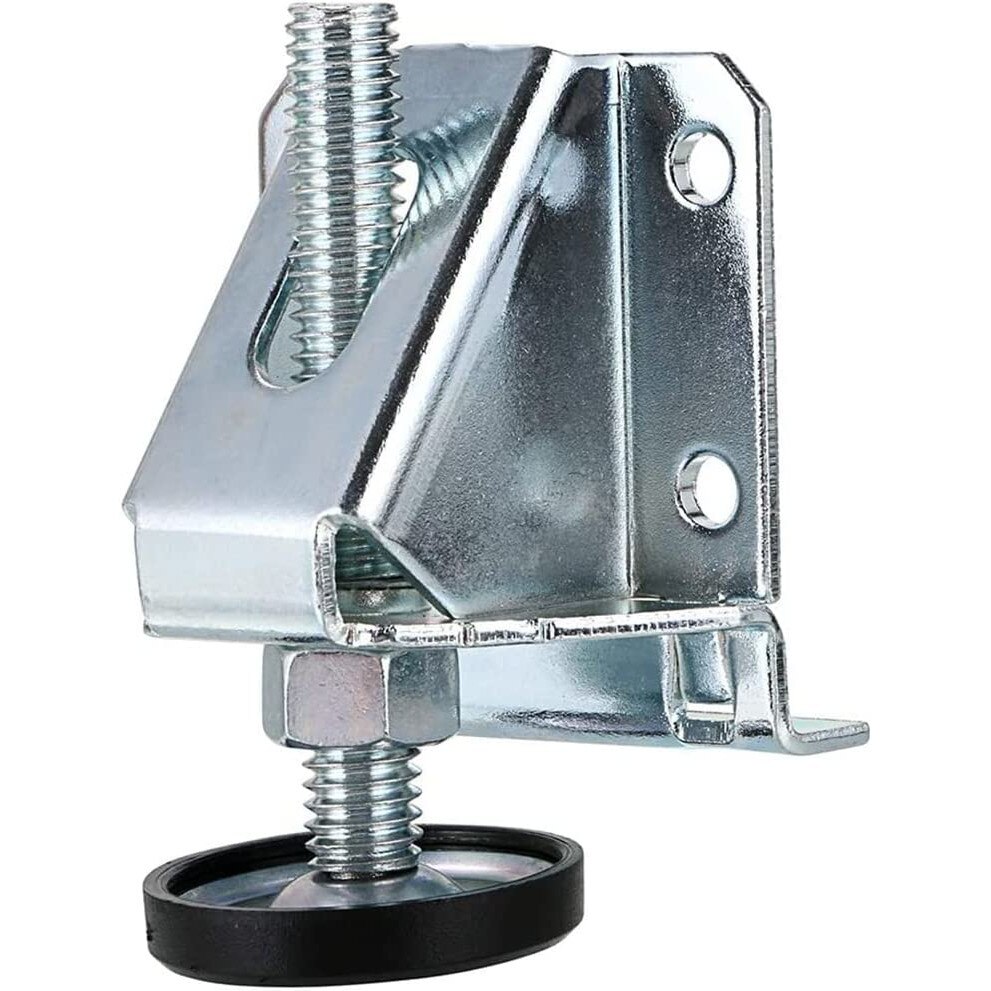 Set 4 picioare pentru mobilier, Metal, Cu suruburi, Argintiu - eMAG.ro