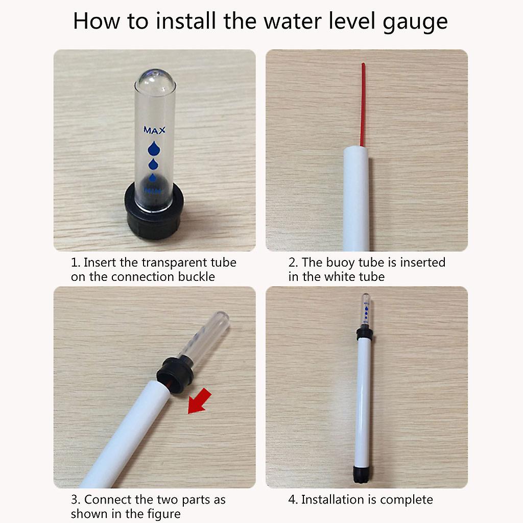 Contor nivel de apa/Indicator de umiditate, 36 cm, Alb - eMAG.ro