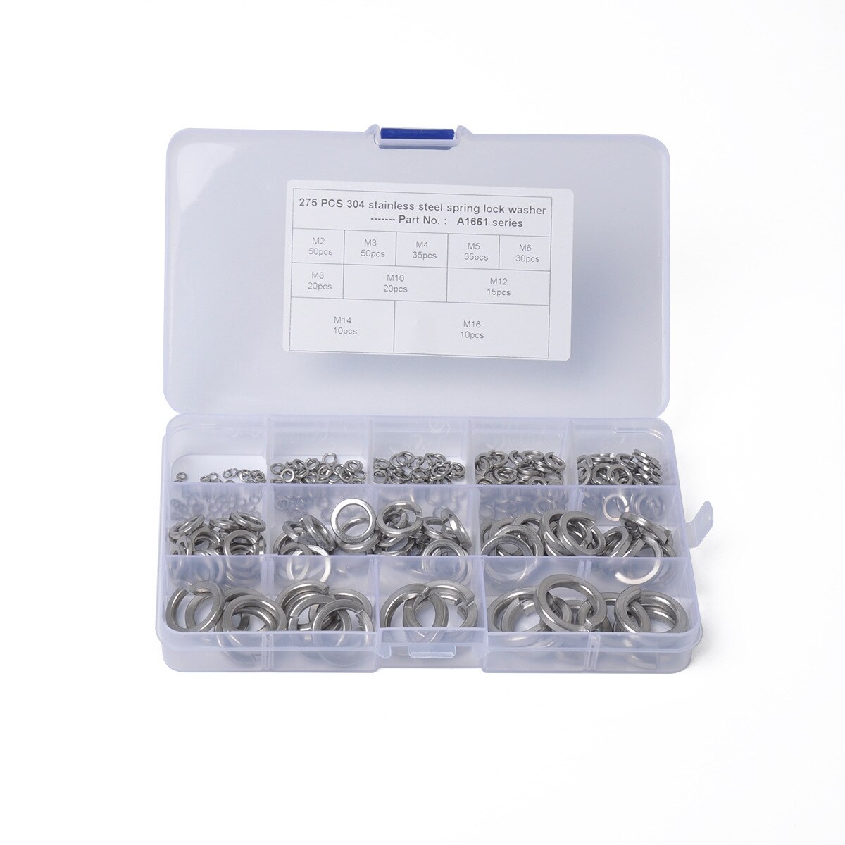 Set 275 saibe despartite, M2/M3/M4/M5/M6/M8/M10/M12/M14/M16 - eMAG.ro