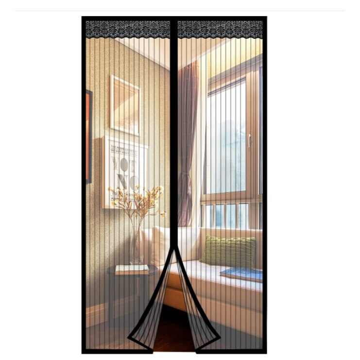 Plasa de tantari, 90 x 210 cm, Negru - eMAG.ro