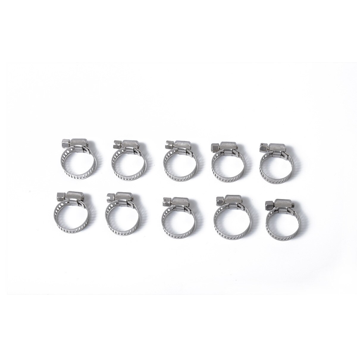 Set 20 cleme pentru furtun, Inox, 19-29 mm - eMAG.ro