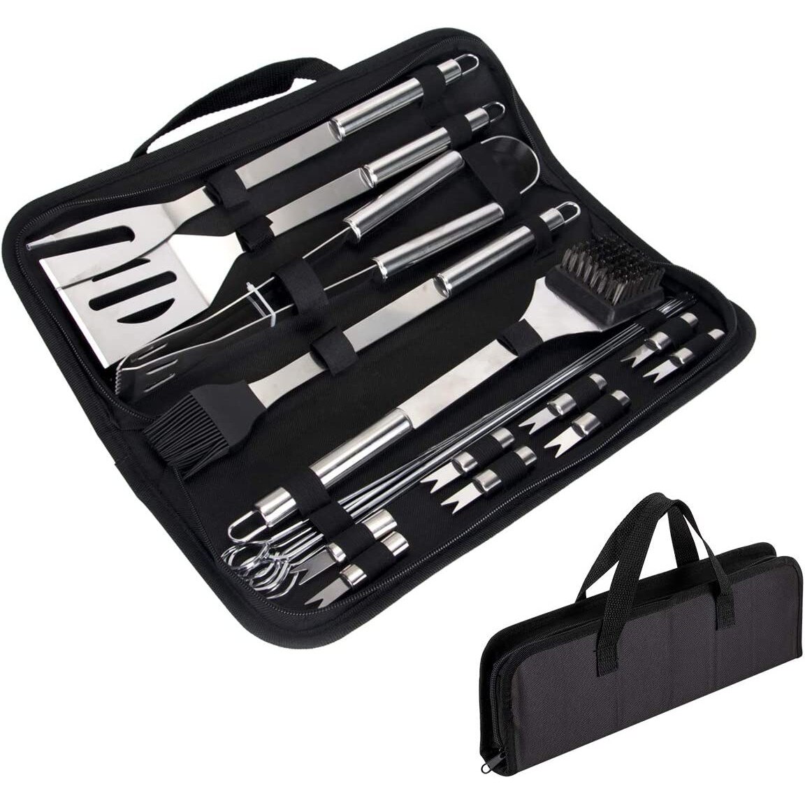 Set de unelte pentru gratar, Inox, Argintiu - eMAG.ro
