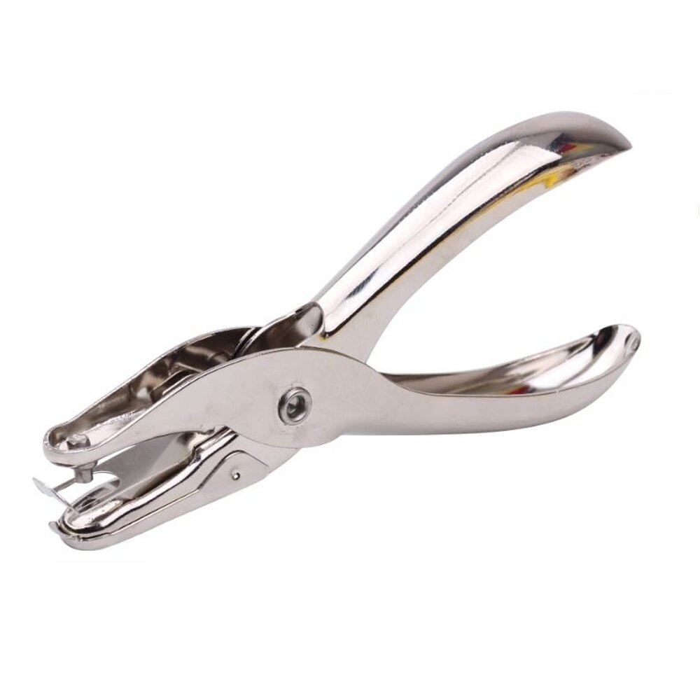 Perforator hartie, Metal, 150x57 mm, Argintiu - eMAG.ro