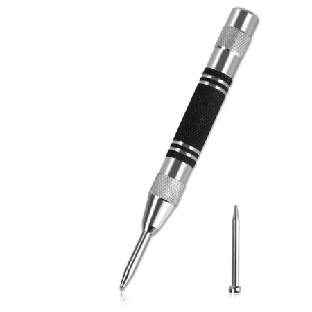 Poanson automat cu impact, 128 mm, Negru - eMAG.ro