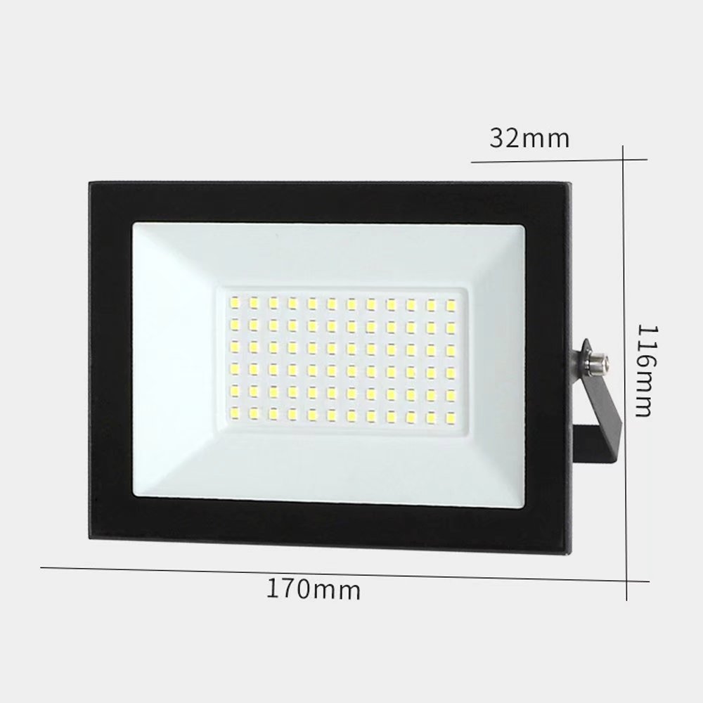 Proiector LED exterior, 50 W, IP65, 110 x 75 x 32 mm, Alb rece - eMAG.ro