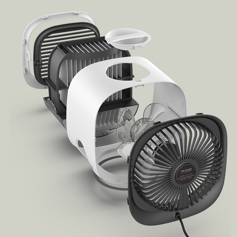 Ventilator portabil, Alb - eMAG.ro