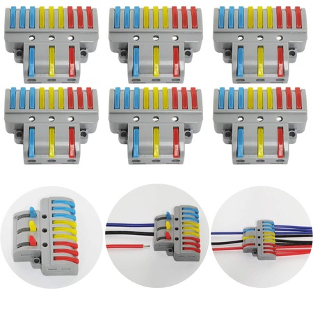 Borne de conectare electrice automate compacte, conector electric cu ...
