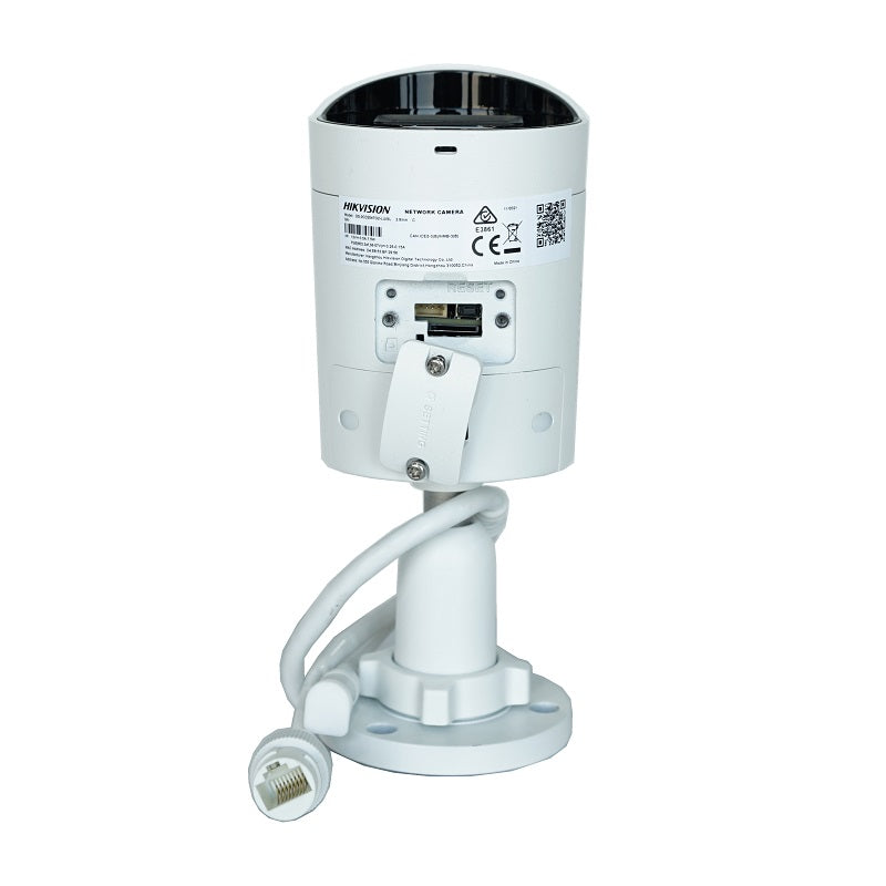 4MP ColorVu Mini Bullet IP Kamera, Stroboszkóp, Hangjelzés, 12V DC/PoE ...