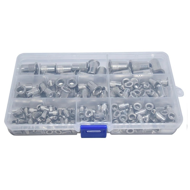 Set 165 nituri Sunmostar, Inox, 9/21mm, Argintiu - eMAG.ro