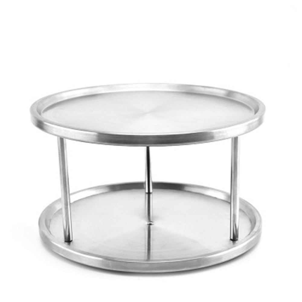 Suport rotativ pentru condimente, Inox, Argintiu - eMAG.ro