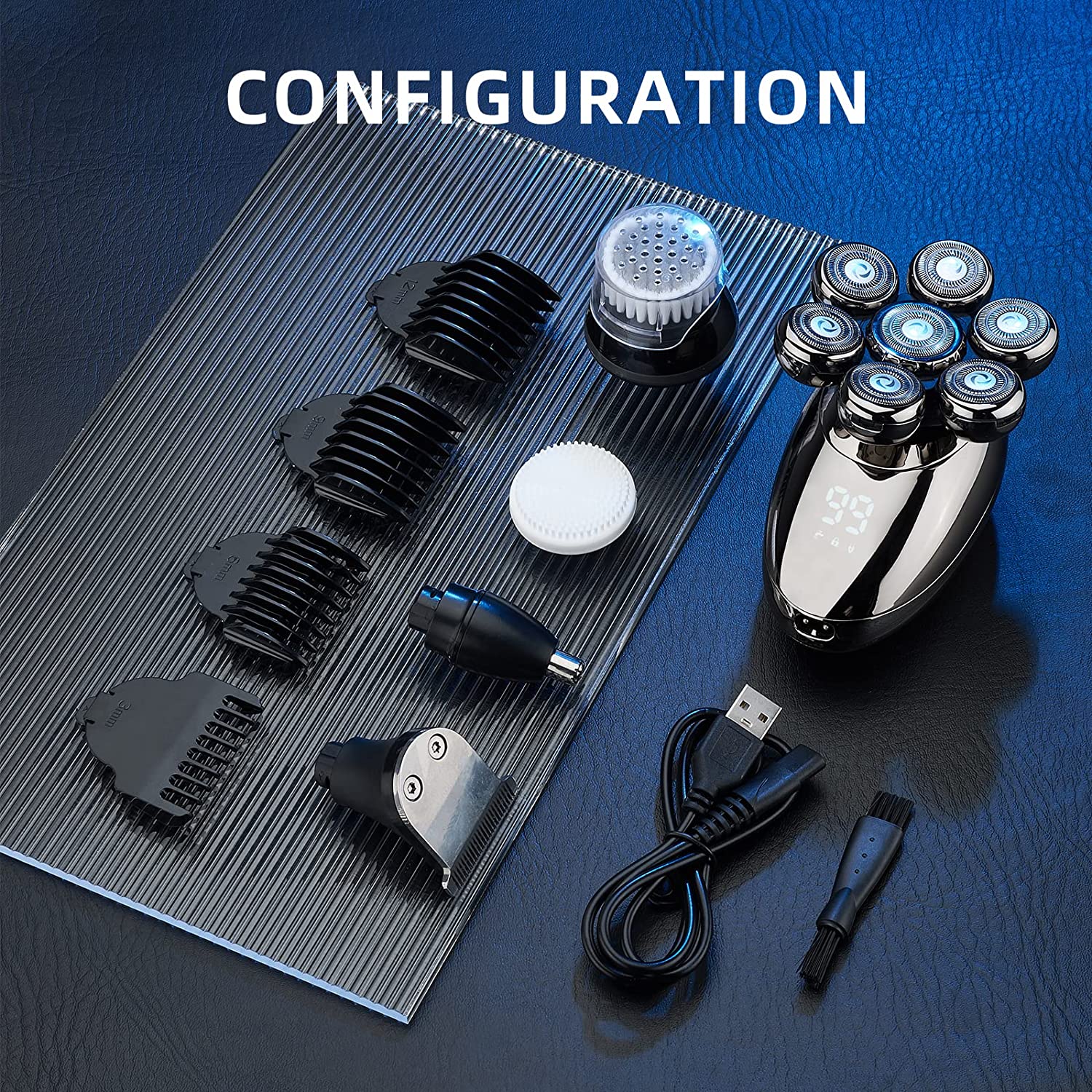 Aparate de ras electrice, Barbati, 5 in 1, IPX7 - eMAG.ro