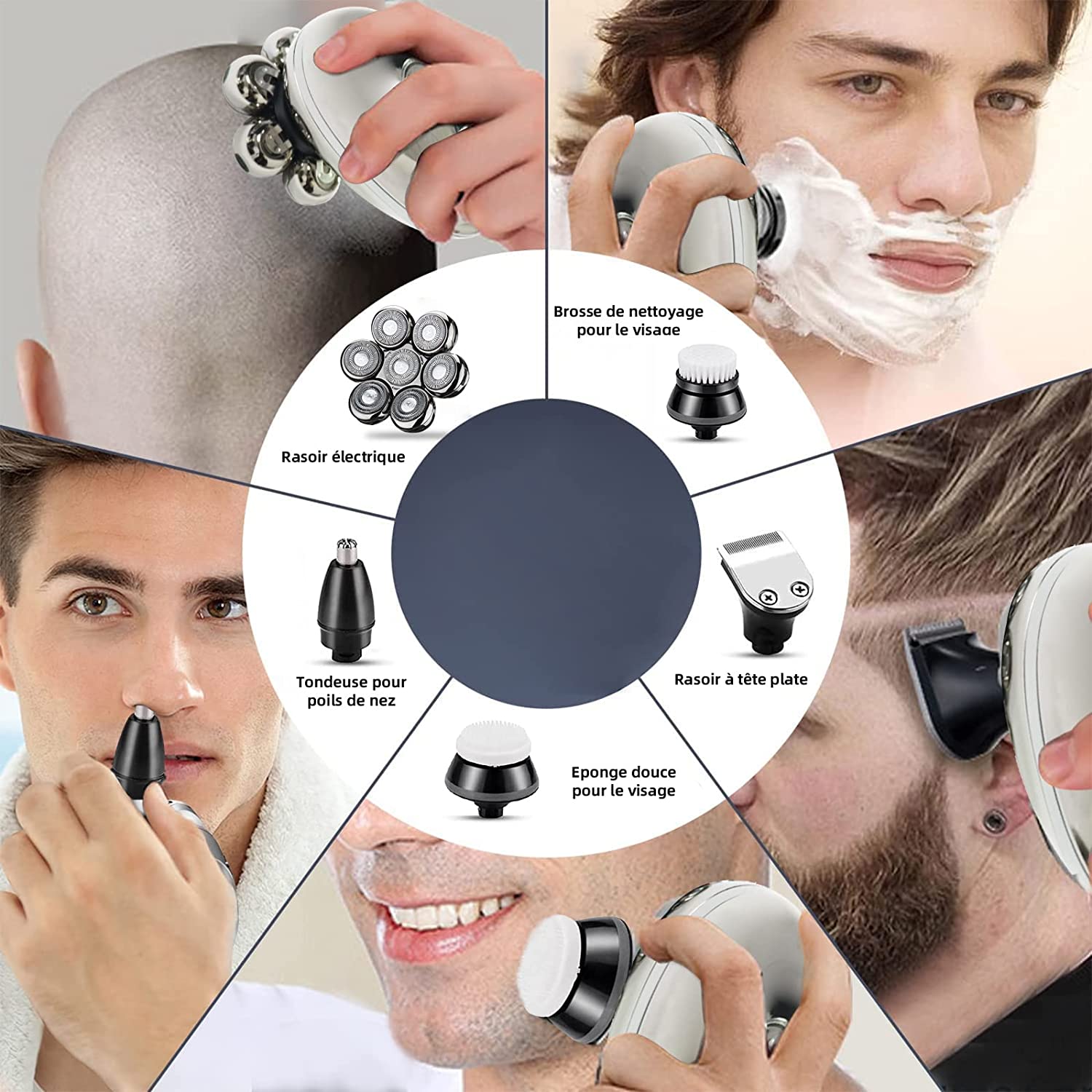 Aparate de ras electrice, Barbati, 5 in 1, IPX7 - eMAG.ro