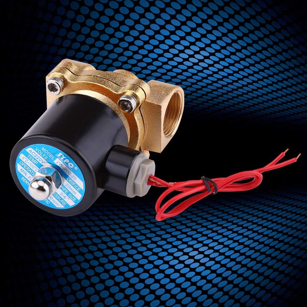 Electrovalva electrica NC din aliaj de zinc pentru aer, gaz, normal ...