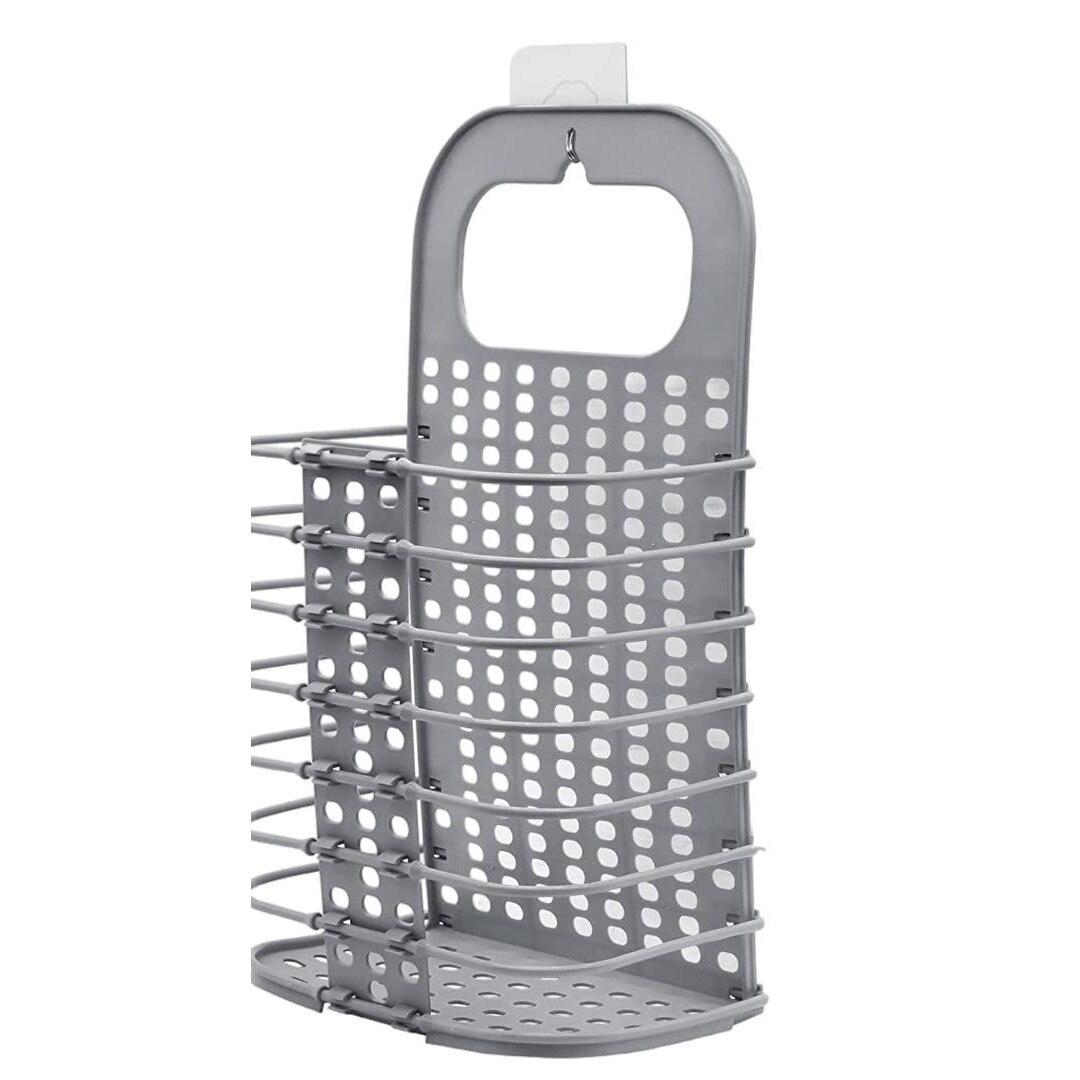 Cos de rufe, Pliabil, Plastic, 47x26x14cm, Gri - eMAG.ro