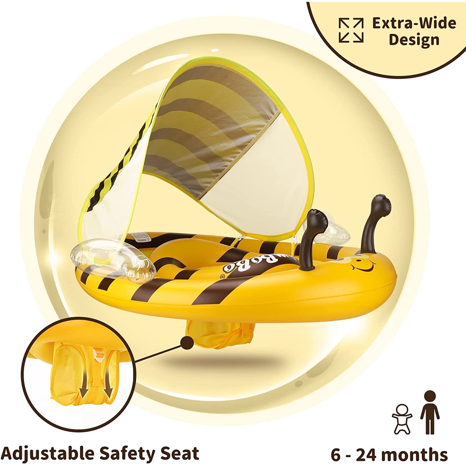 Colac piscina, Plastic, Cu model, Multicolor - eMAG.ro