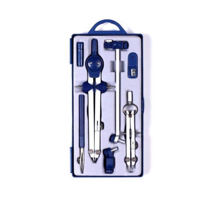 Геометрия Starlight Compass за деца, син комплект от 7 части ...