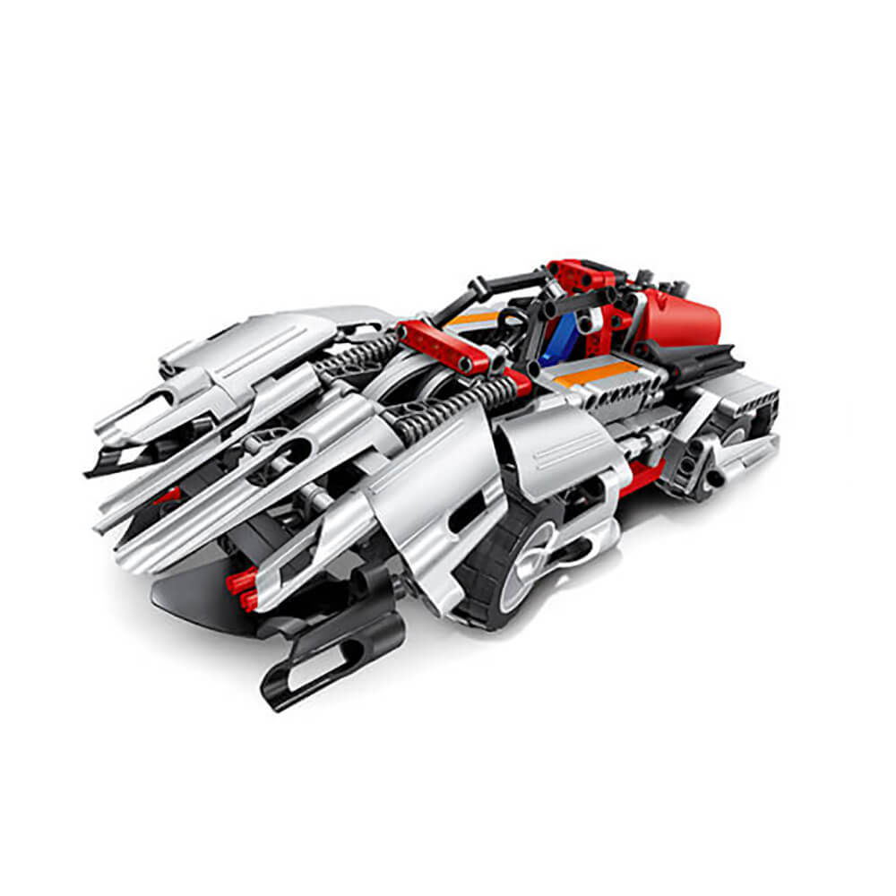 2 in 1 2 tipuri de masini sport de constructie, Mechanical Master, 326 ...