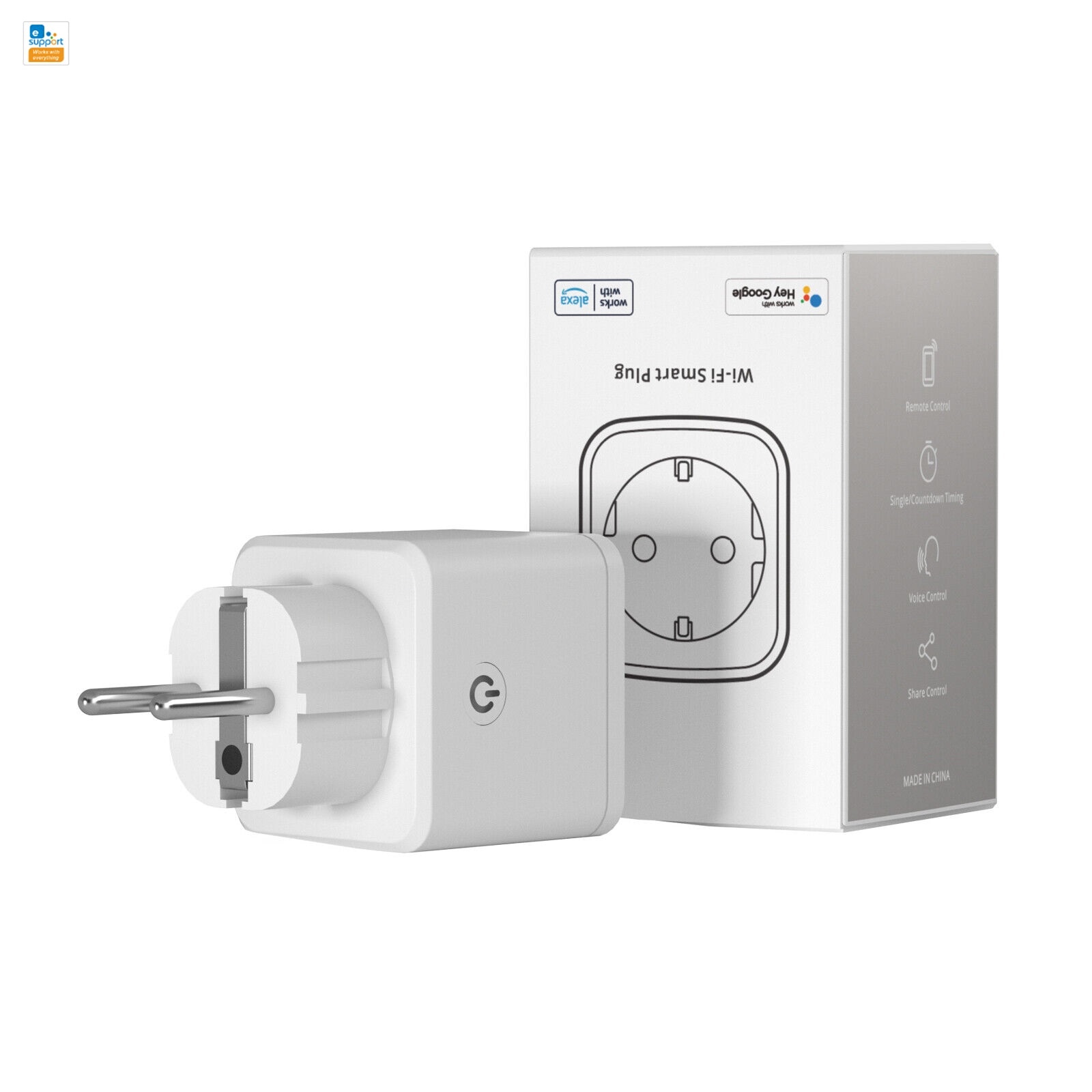 Priza inteligenta compatibila Ewelink SA-031 - eMAG.ro