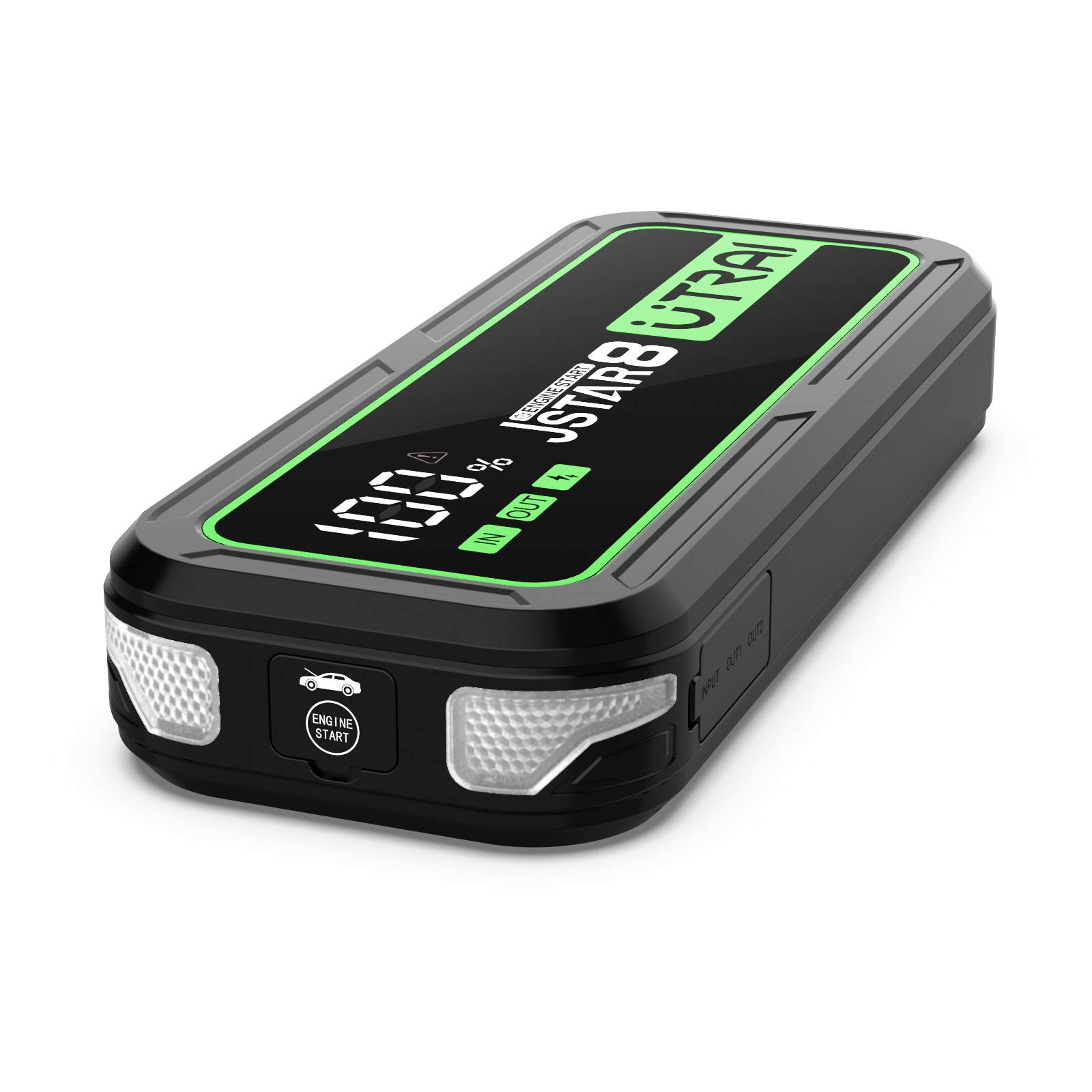 Redresor auto portabil, Utrai, 3000A, IP65, LED, ABS, Negru - eMAG.ro