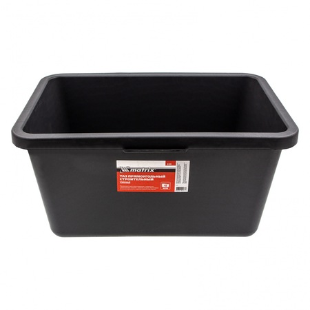 Vas de plastic dreptunghiular pentru constructii, rezistent la impact ...