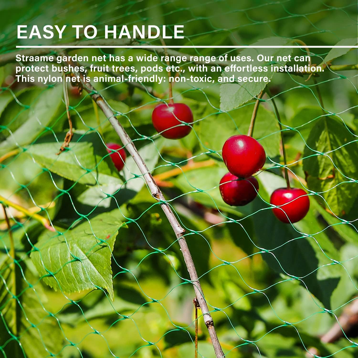 Plasa de gradina, PVC, Verde-4x10m - eMAG.ro