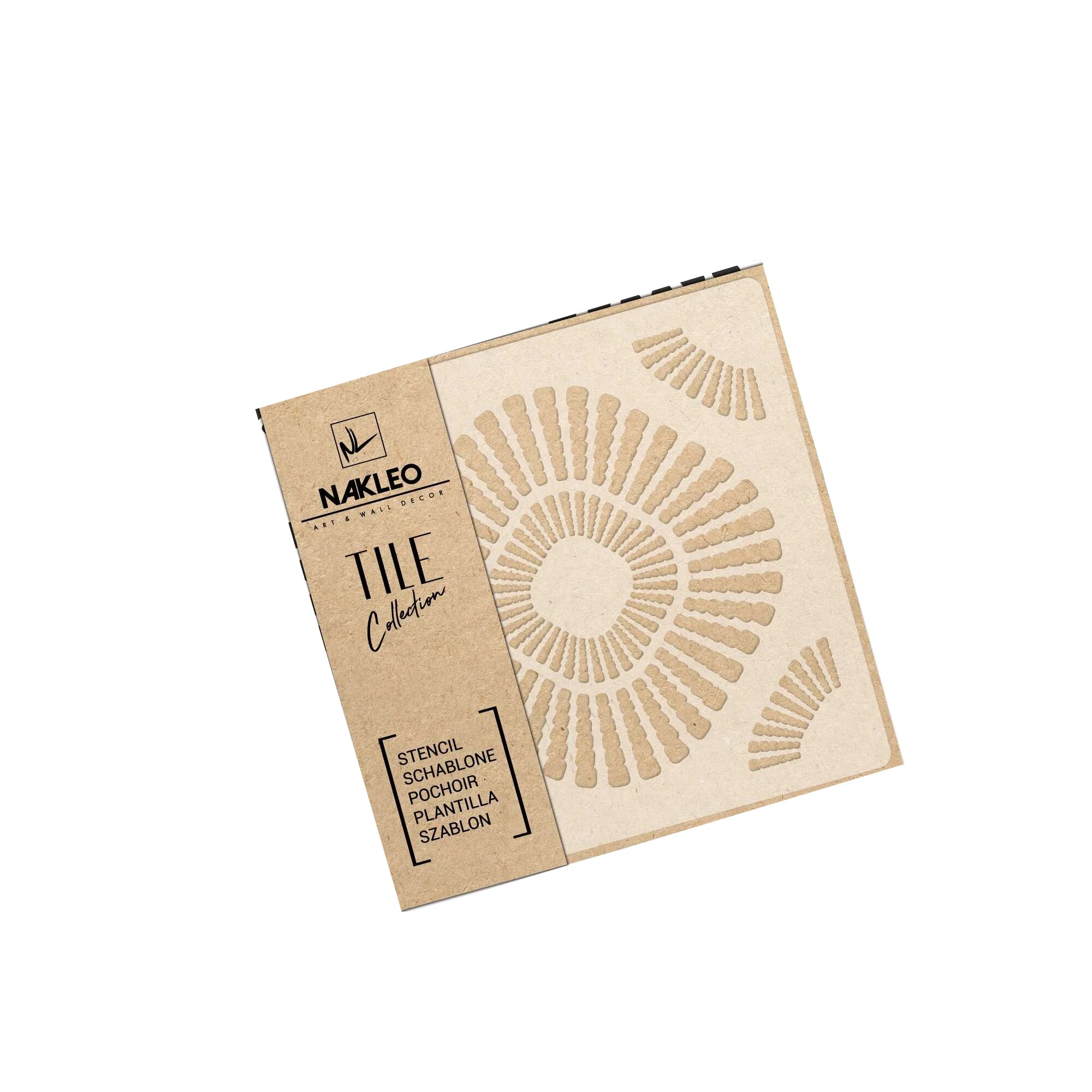 Sablon decorativ reutilizabil, Nakleo, Olmos, 15 x 15 Cm - eMAG.ro