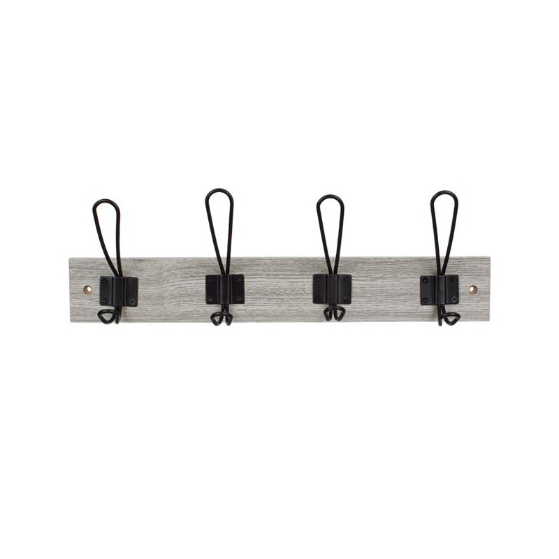 Fogas Otthon, Falra, Fa, Fém, 45x7x1,2 cm, Szürke - eMAG.hu