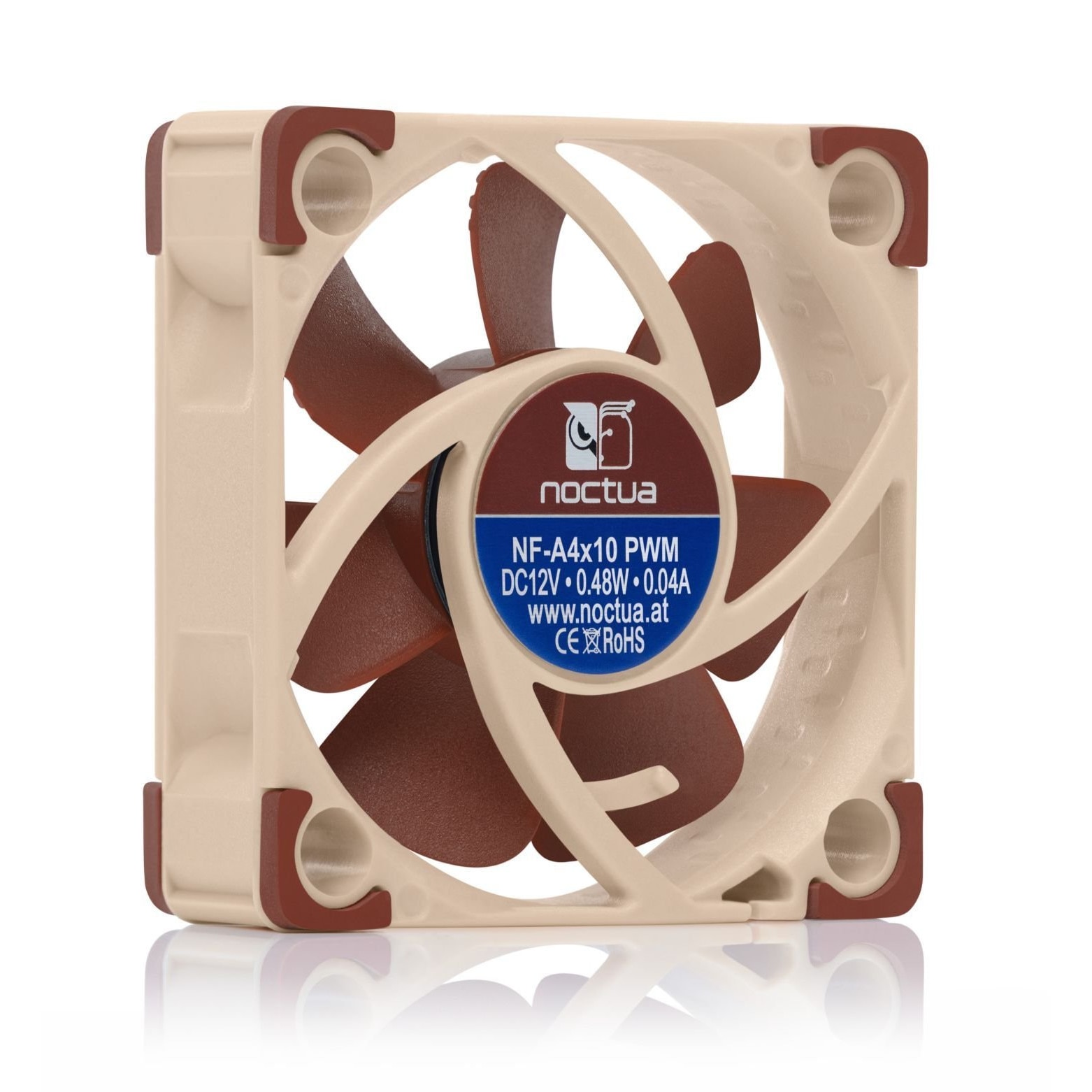 Вентилатор за компютър Noctua NF-A4x10-PWM, 40x40x10mm, SSO2 Bearing ...