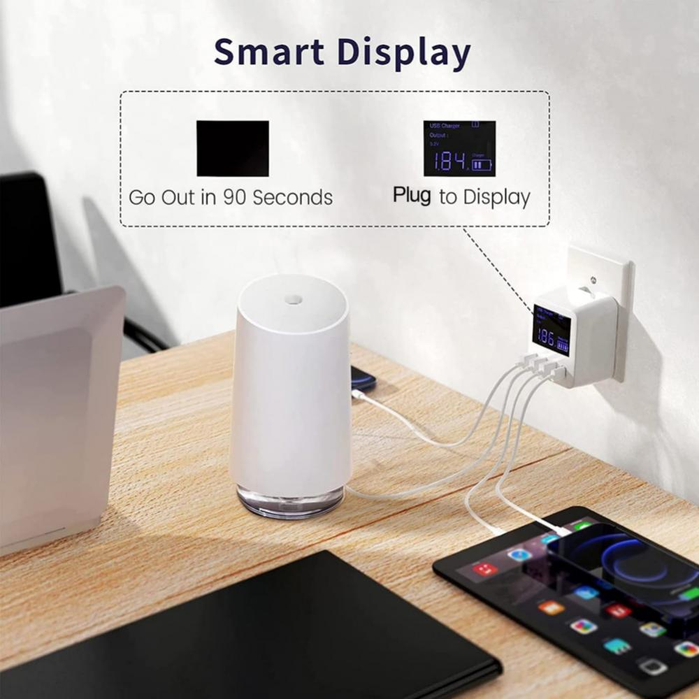 Walalla Többportos USB gyorstöltő, 4 port, fehér - eMAG.hu