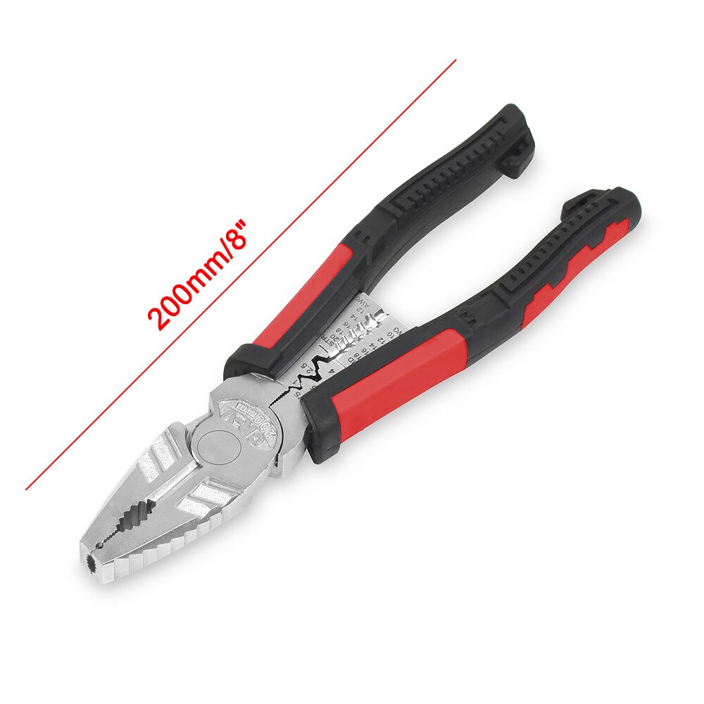 Cleste pentru cabluri, Multifunctional, Rosu/Negru - eMAG.ro