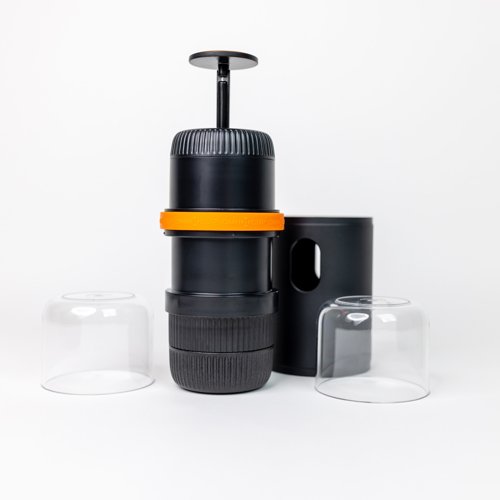 Espressor cafea manual, pentru cafea macinata si capsule, portabil ...