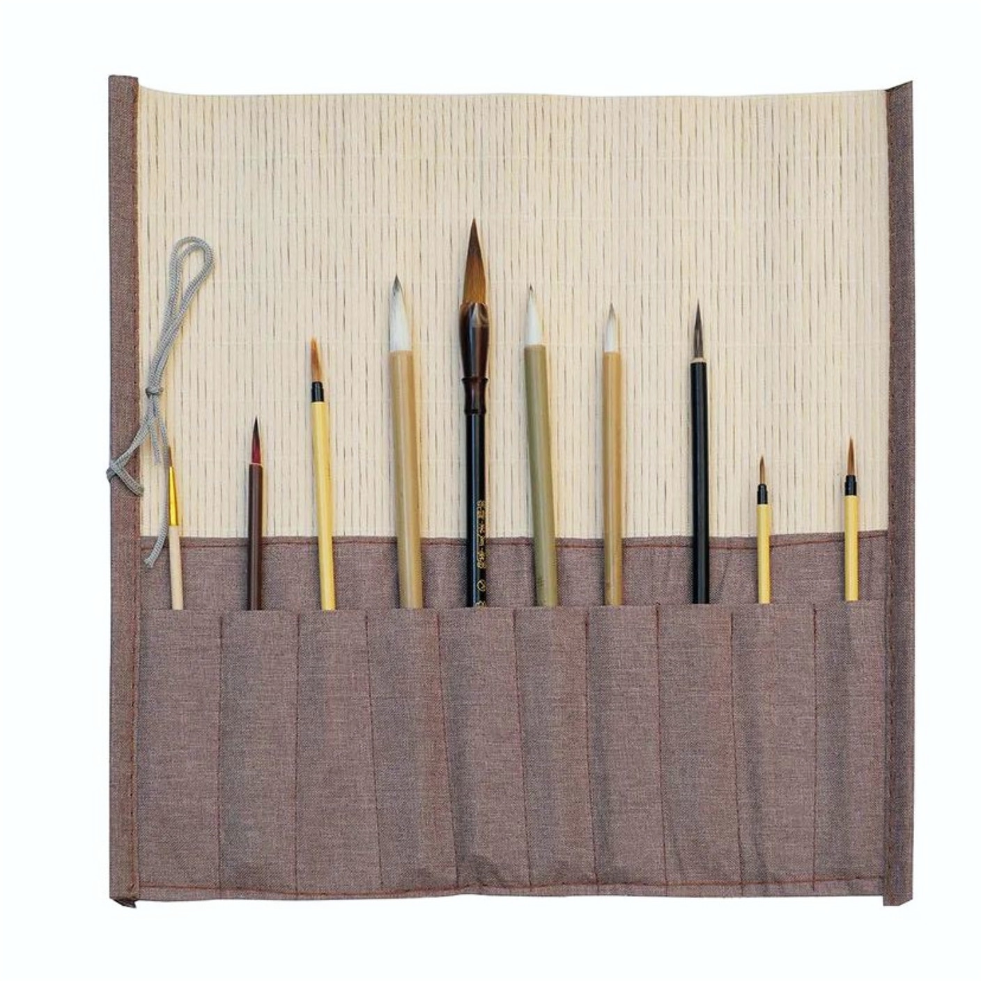 Set de 10 pensule profesionale pentru pictura si caligrafie, pictura ...