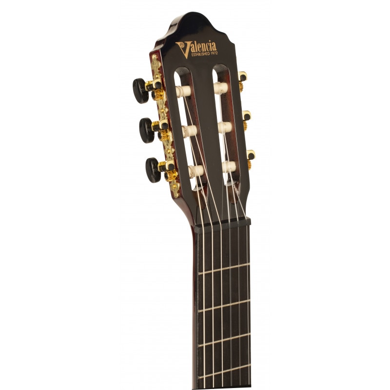 Chitara clasica Valencia VC264BK neagra 4/4 - eMAG.ro