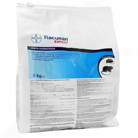Pasta raticida Racumin Expert, 5 kg - eMAG.ro