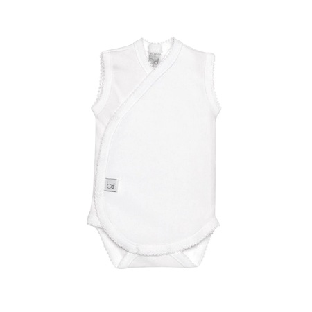 Body maieu petrecut, White, BimbiDreams, 1 luna, 55-61 cm - eMAG.ro