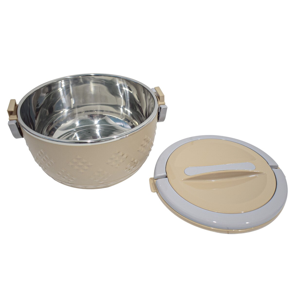 Caserola termica, set 3 piese, cu interior din inox, Naimeed D4809 ...