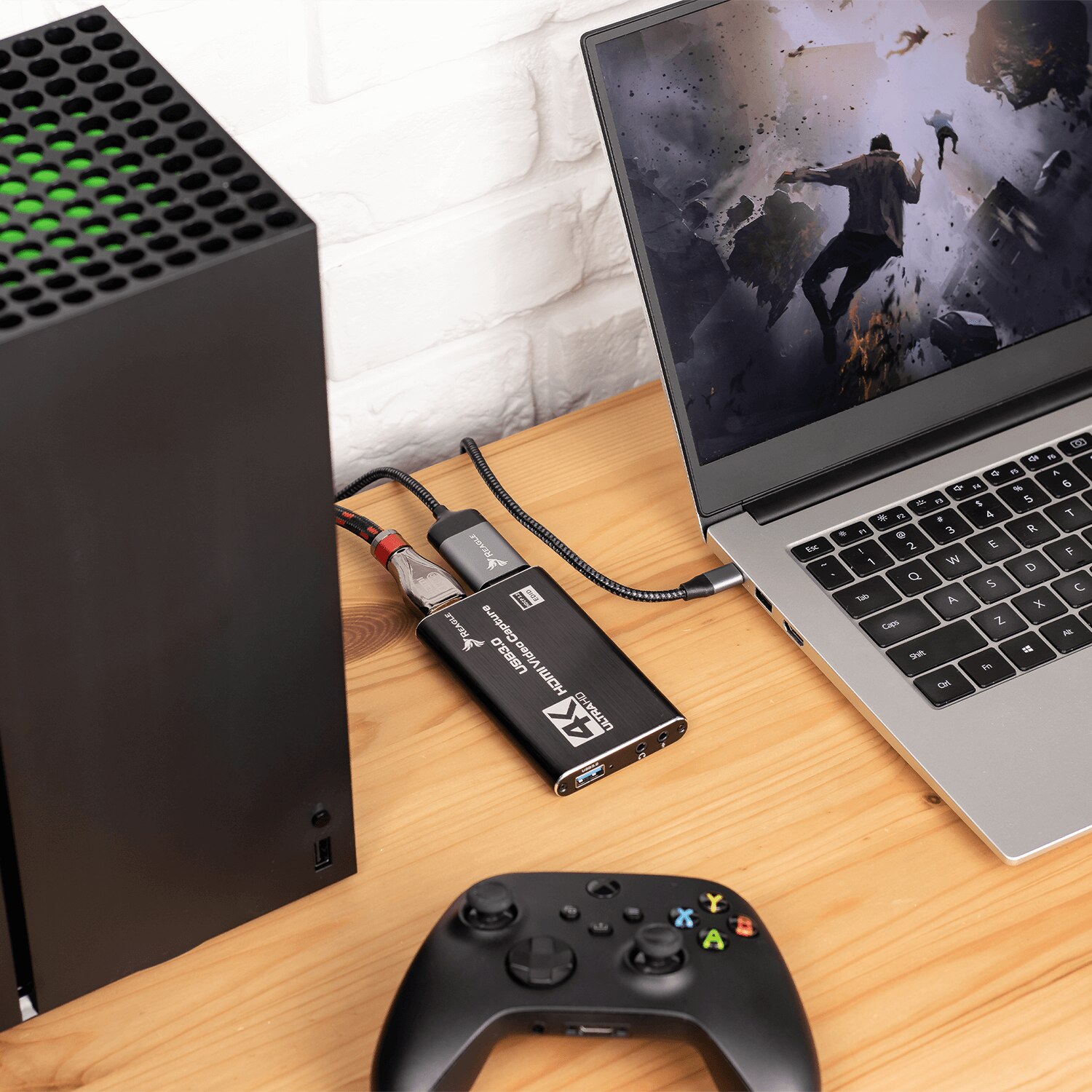 USB към HDMI 4K 60Hz HDCP Reagle Video Capture Card за улавяне и ...