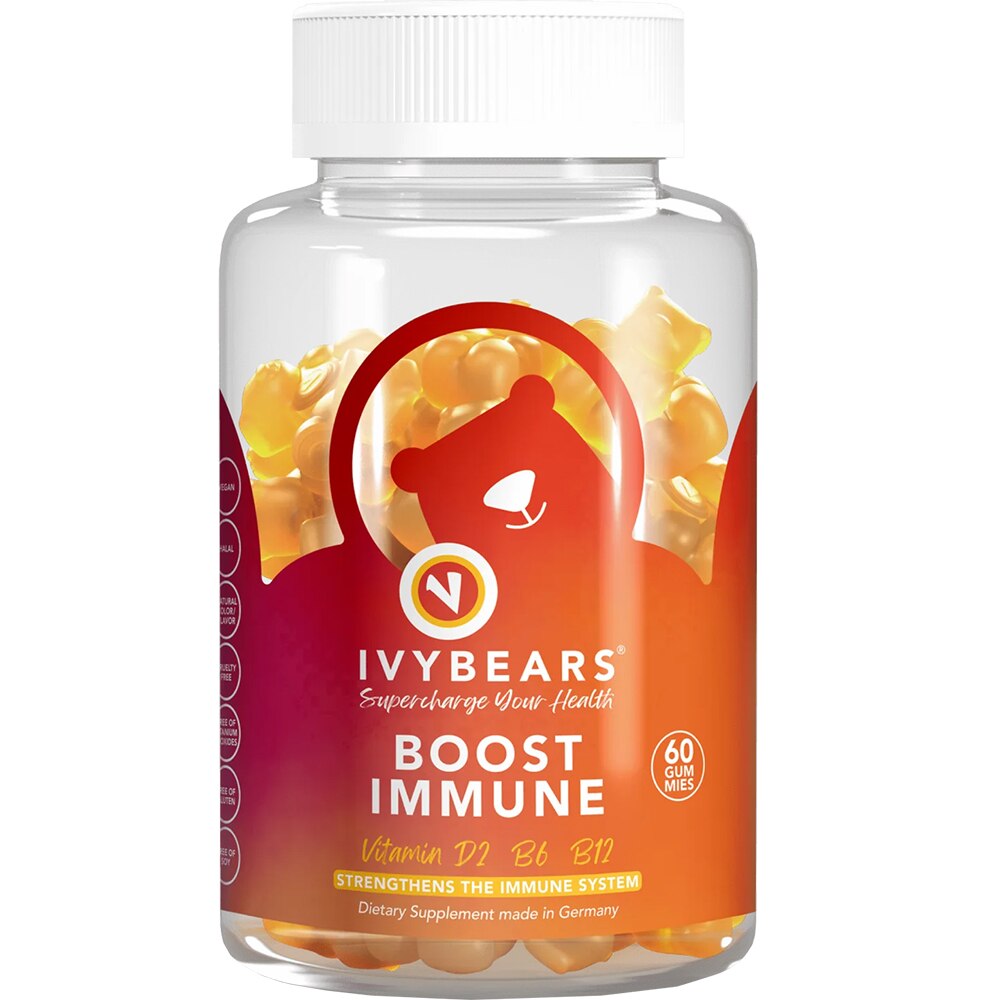 Vitamine pentru imunitate IVYBEARS, 60 capsule - eMAG.ro