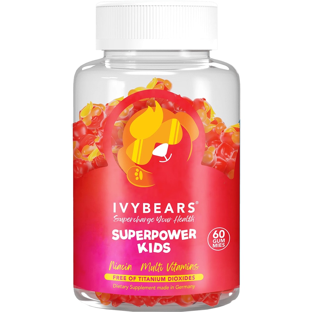 Vitamine pentru copii IVYBEARS, 60 capsule - eMAG.ro
