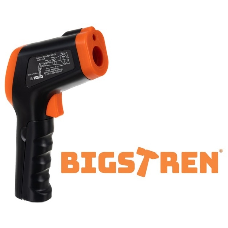 Termometru non-contact cu pirometru si laser, Afisaj LCD, -50/550 °C ...