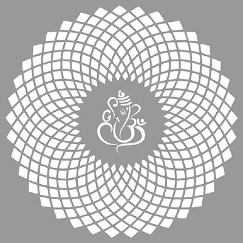 Sablon Mandala Hipnosys 890*890mm, grosime 0.5mm; SP1978989 - eMAG.ro