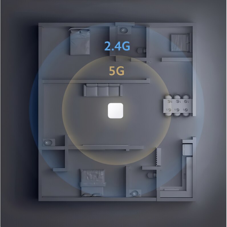 Hub inteligent Xiaomi Smart Home Control Center 2, Wi-Fi, Bluetooth ...