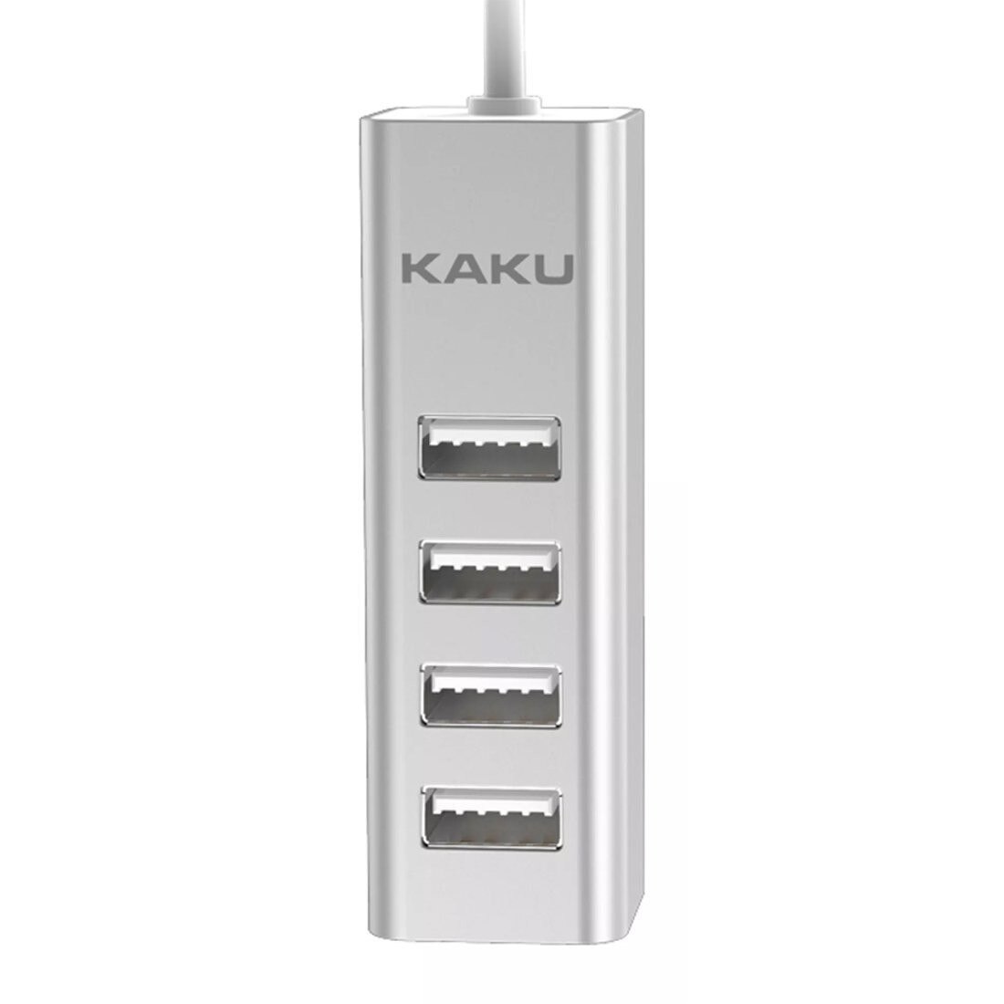 Kakusiga USB сплитер, USB HUB 4xUSB, с четири порта, KSC-383. Сребро ...