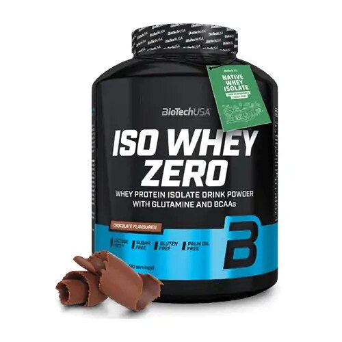 Iso Whey Zero Lactose Free Lactose Isolate, Biotech, Chocolate, 2270g ...