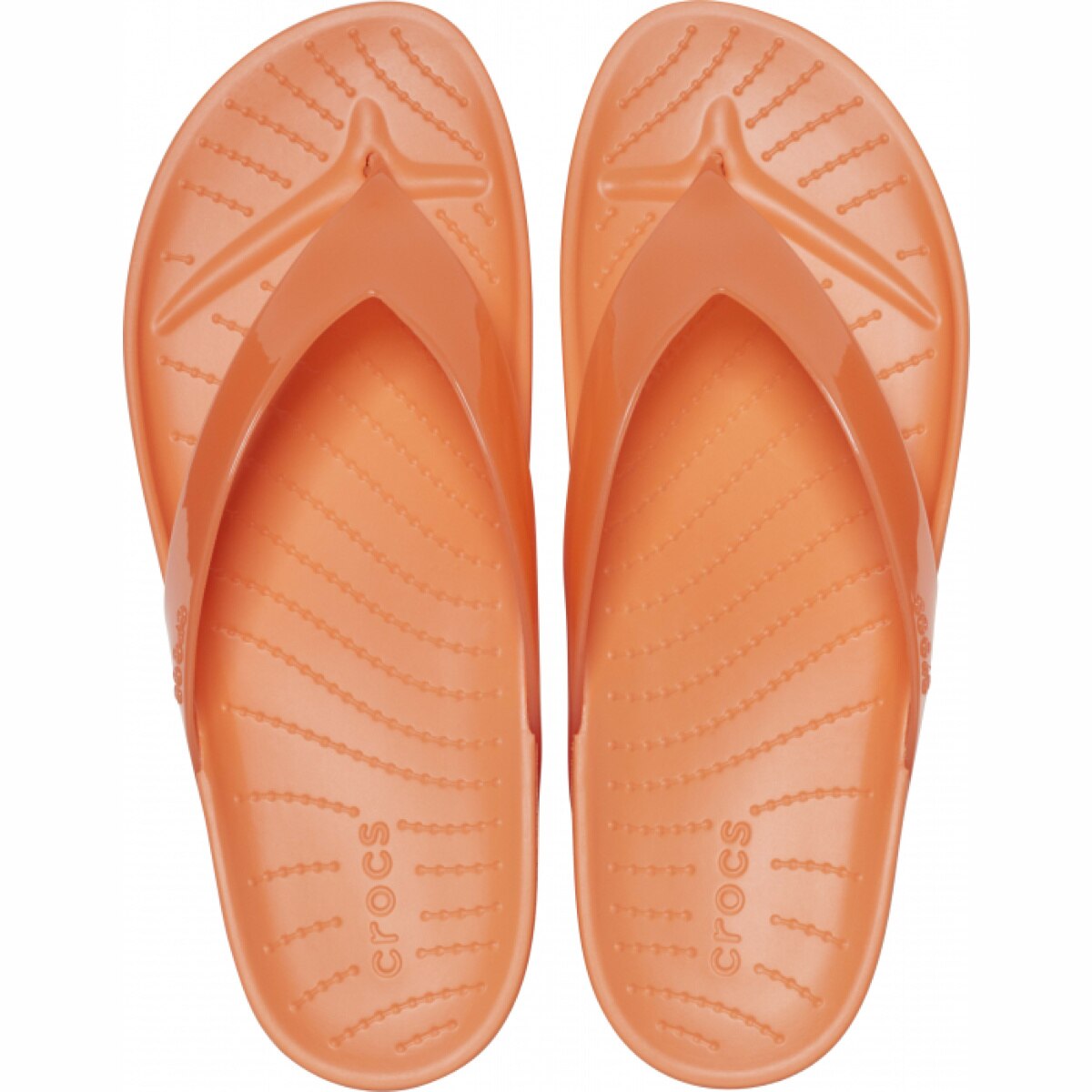 Дамски джапанки, Crocs, Splash Flip, Croslite, оранжеви, 37-38 EU - eMAG.bg